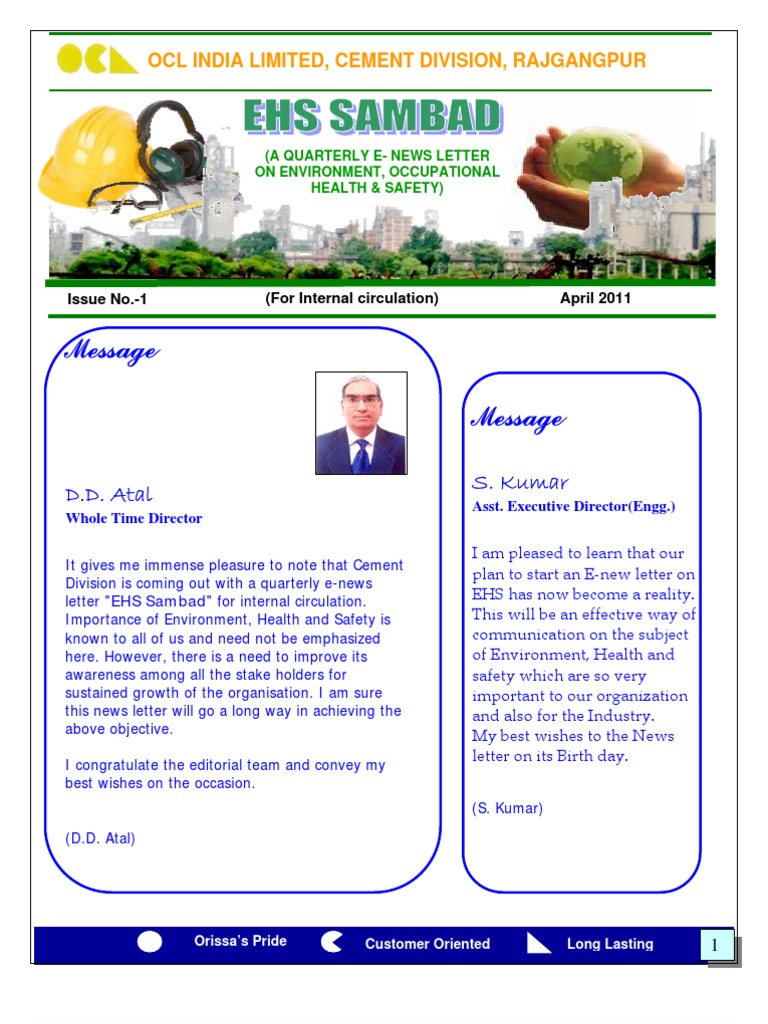 Final E-News Letter A | PDF | Earth | Water