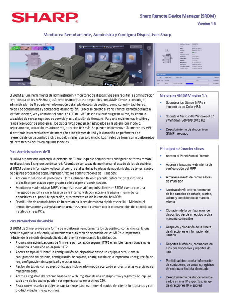 SRDM v1-5 Esp | PDF | Red de computadoras | Windows Server 2008