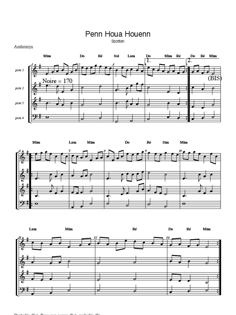 Penn Houa Ouenn | PDF