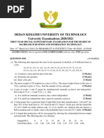 S1 Formula Sheet | PDF | Variance | Statistical Analysis
