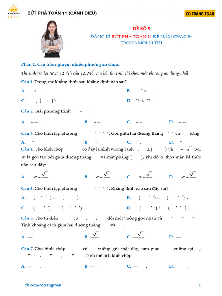 De 05 Canh Dieu (Da Chinh Sua) | PDF