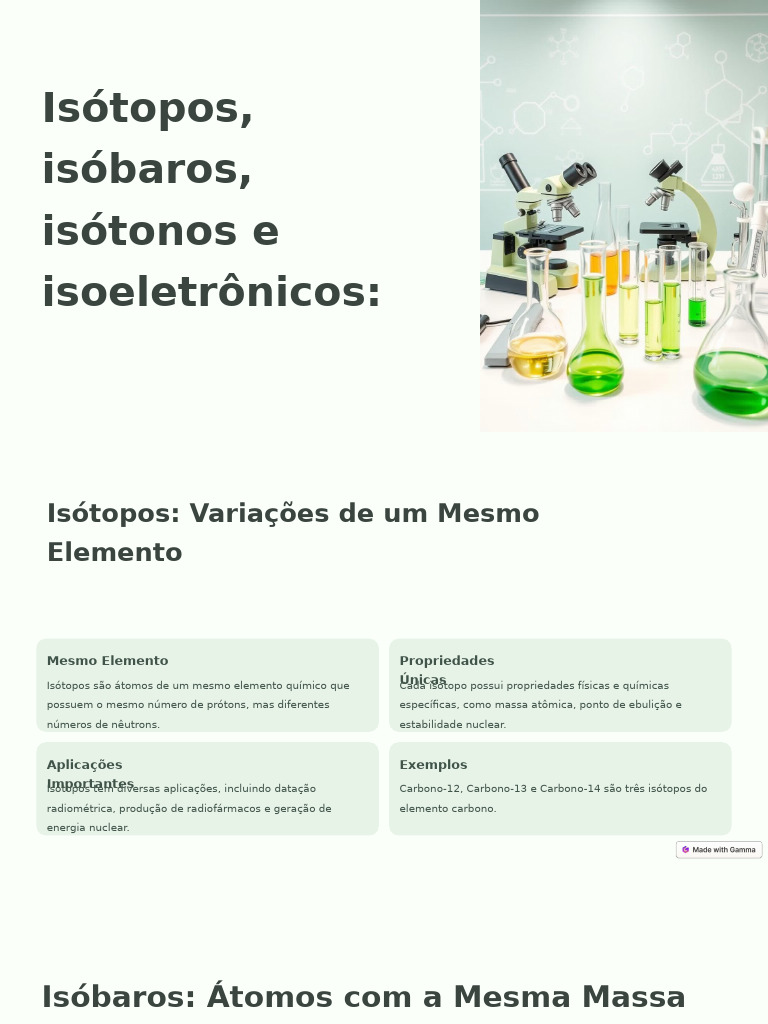 Isotopos Isobaros Isotonos E Isoeletronicos Explorando As Diferencas