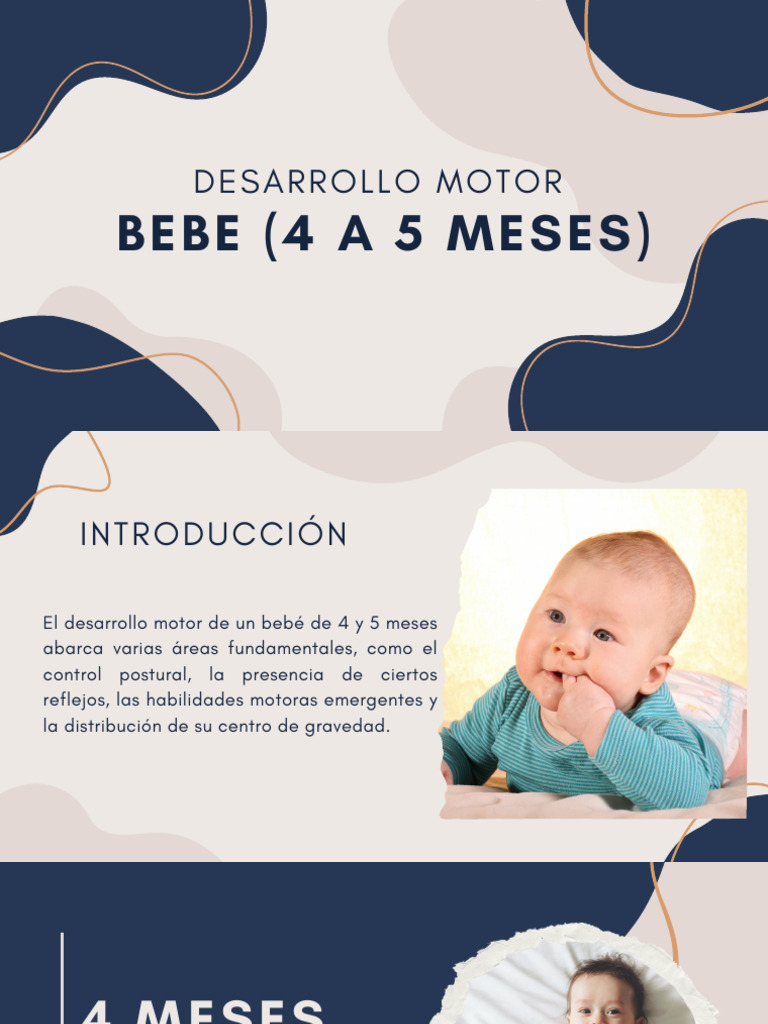 4 y 5 Meses Bebé | PDF | Pelvis | Abdomen