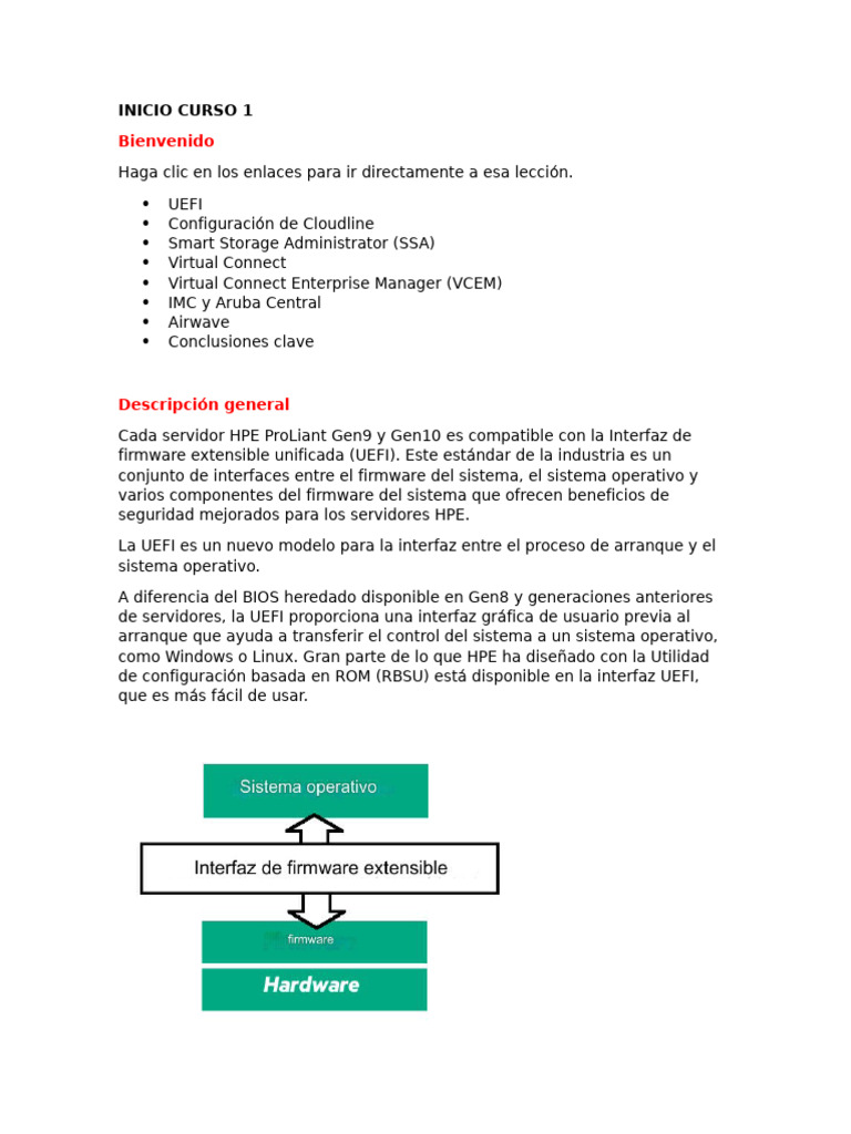 Inicio Curso 1 | PDF | Arranque | Bios