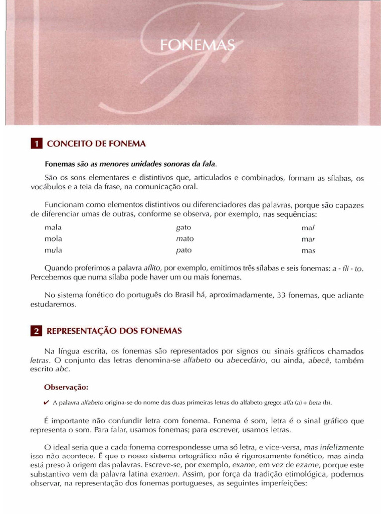 FONEMAS | PDF