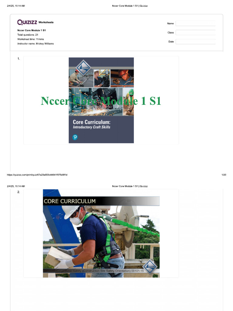 Safety and Hazard Recognition | PDF