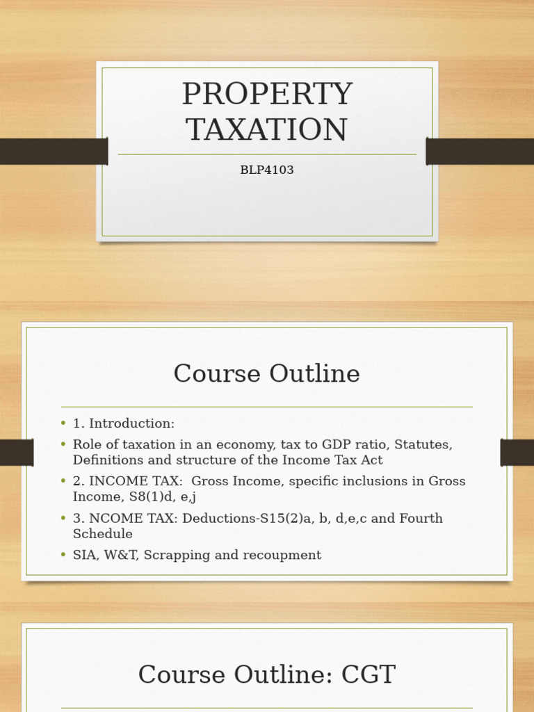 BLP 4103 Outline | PDF