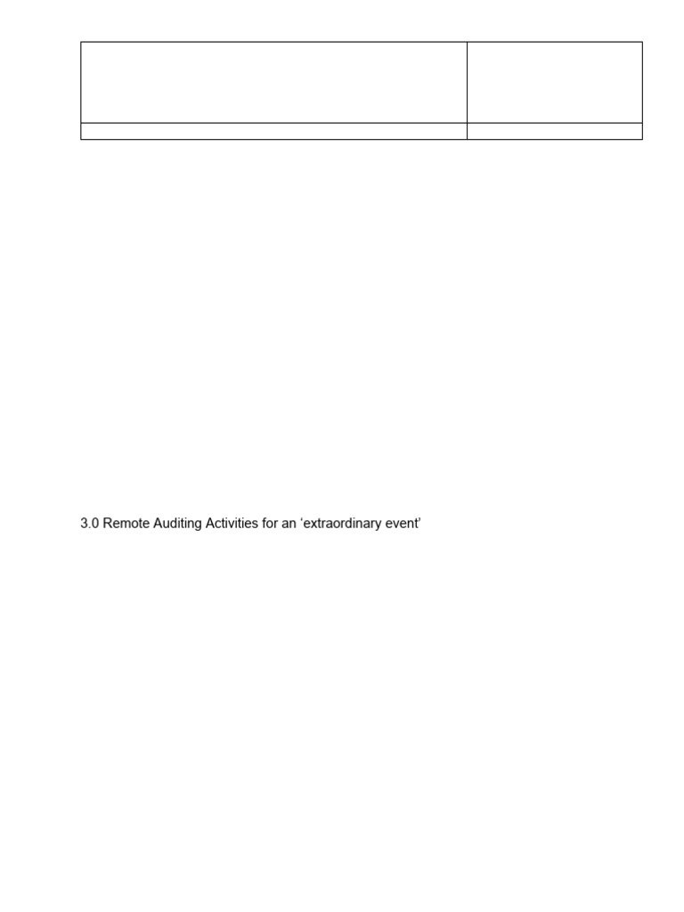 IAF-Food-WG-Remote-Auditing_FINAL_280420 | PDF | Audit | Certification