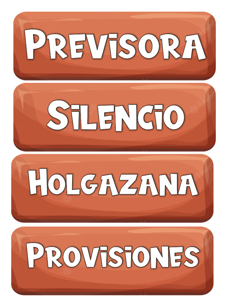 Ladrillos para El Muro de Palabras | PDF