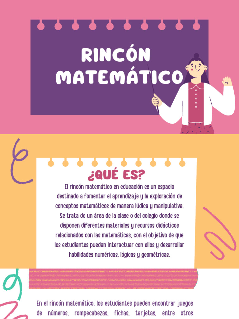 Rincón Matemático: Aprendizaje Activo | PDF | Matemáticas | Aprendizaje
