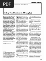 MRI Contraindications for Patient Safety | PDF