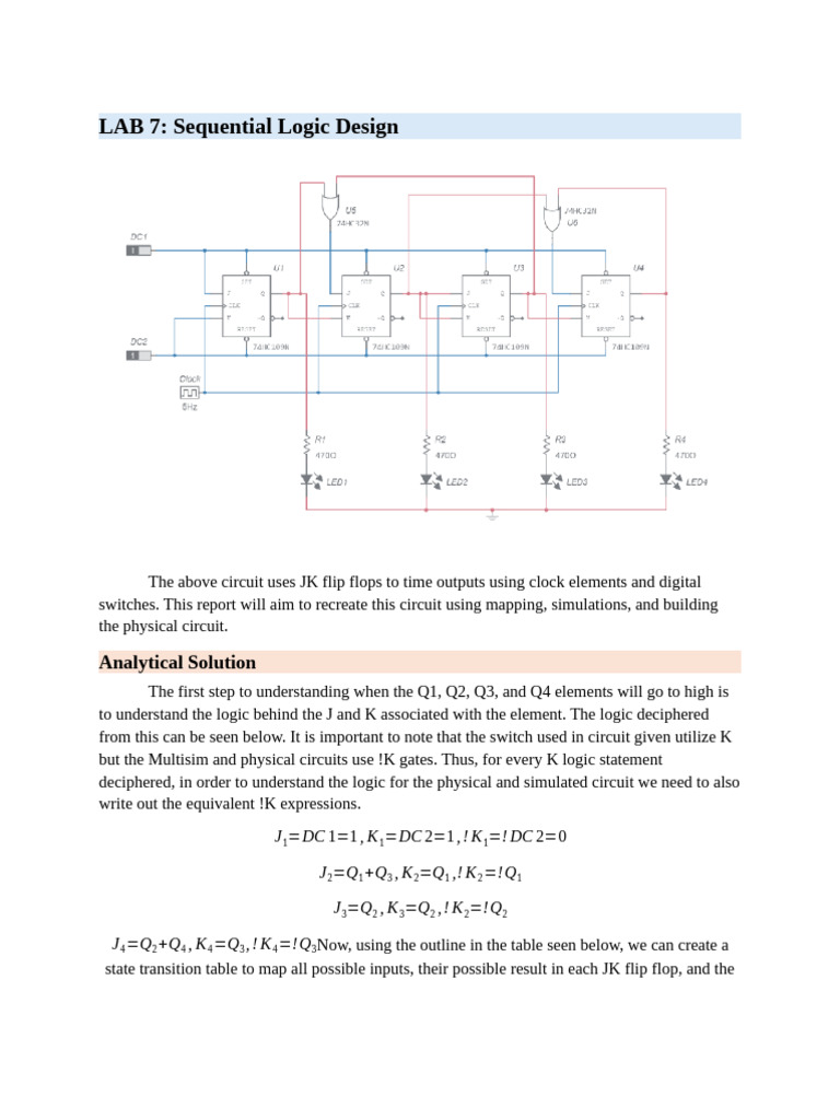2E04 Lab7 | PDF | Electronic Engineering | Electrical Engineering