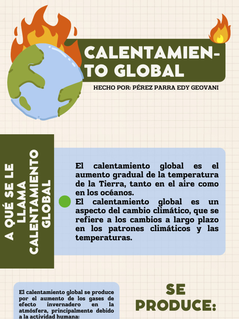 Calentamiento Global Pérez Edy - 20241227 - 150906 - 0000 | PDF ...