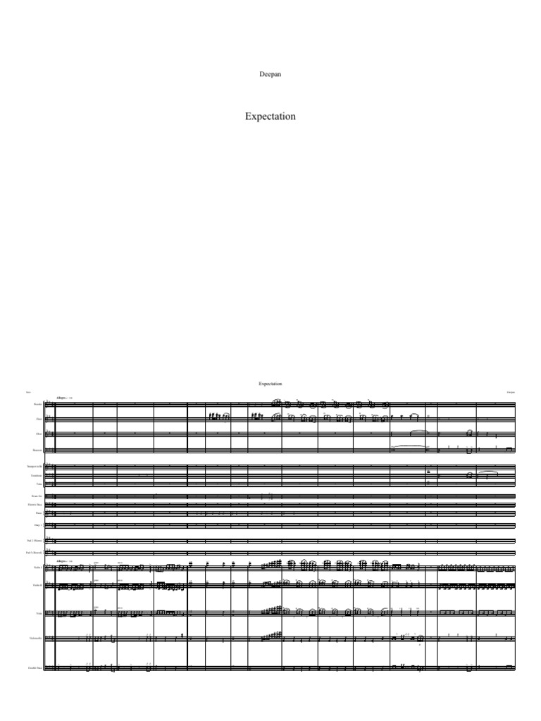 Expectation - Full Score | PDF