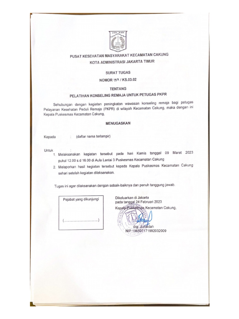 Pelatihan Konseling PKPR | PDF