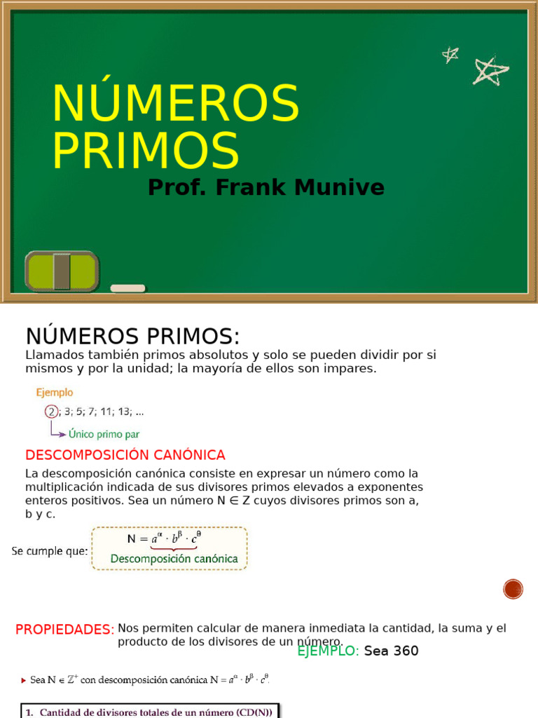 Números Primos | PDF
