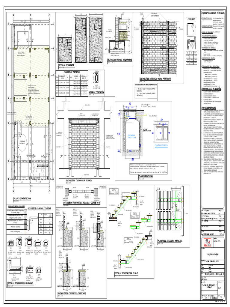 3.- E01 Estructuras Cimentación | PDF | Edificios y estructuras | Hormigón