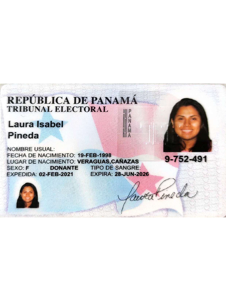 Cédula Laura Pineda | PDF