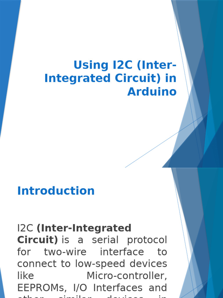 I2C | PDF