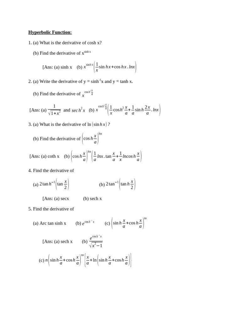 Derivatives, Limits, and Approximations in Calculus | PDF | Tangent ...