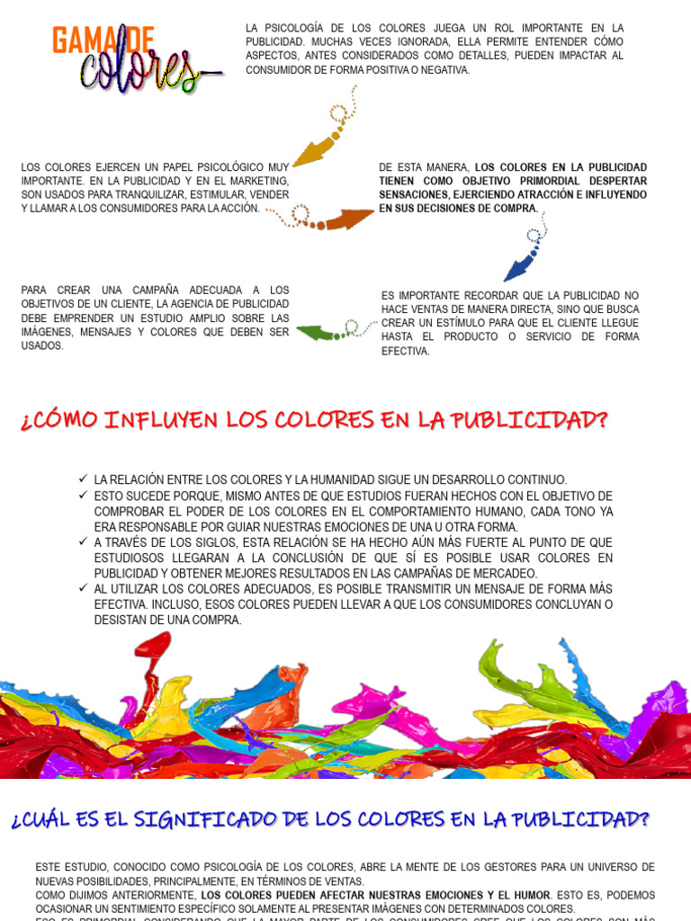 Psicología de los Colores en Publicidad | PDF | Publicidad | Marketing