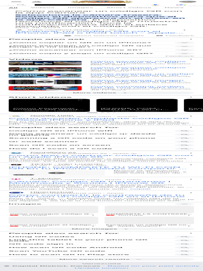 Escanear QR con iPhone XR | PDF | Yo telefono | Yo pad