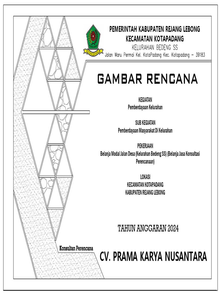 Gambar Rencana Bedeng Ss | PDF