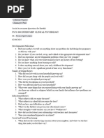 Life Events Checklist for Stressful Experiences | PDF