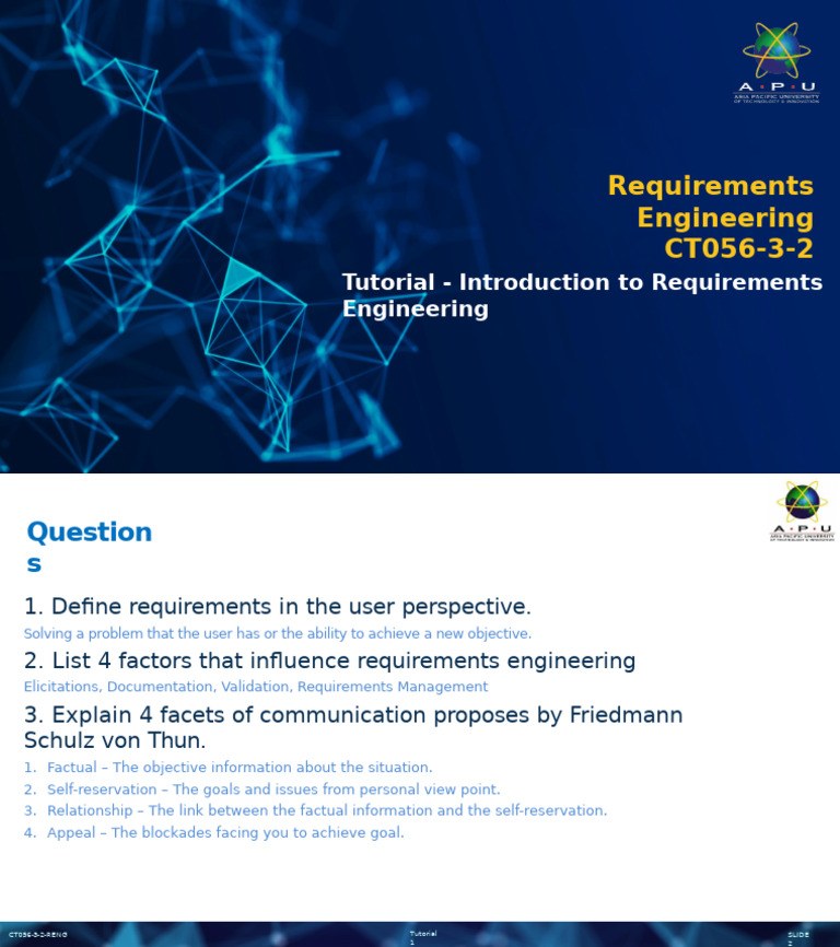 001 Introduction To RE | PDF