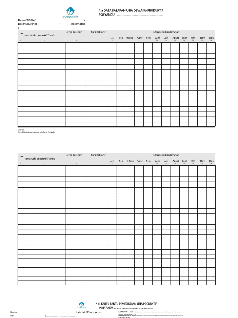 240530 Form Data Usia produktif | PDF
