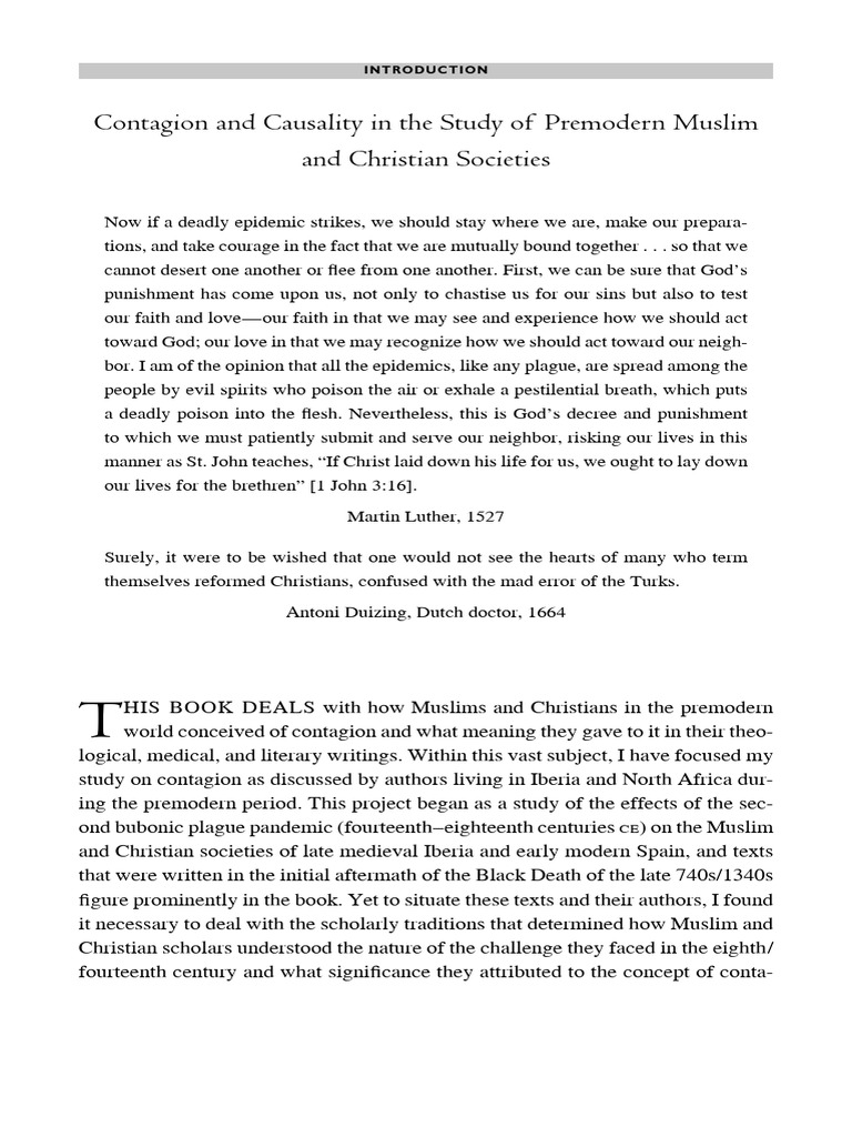 Infectious Ideas Contagion in Premodern Islamic An... - (PG 24 - 143 ...