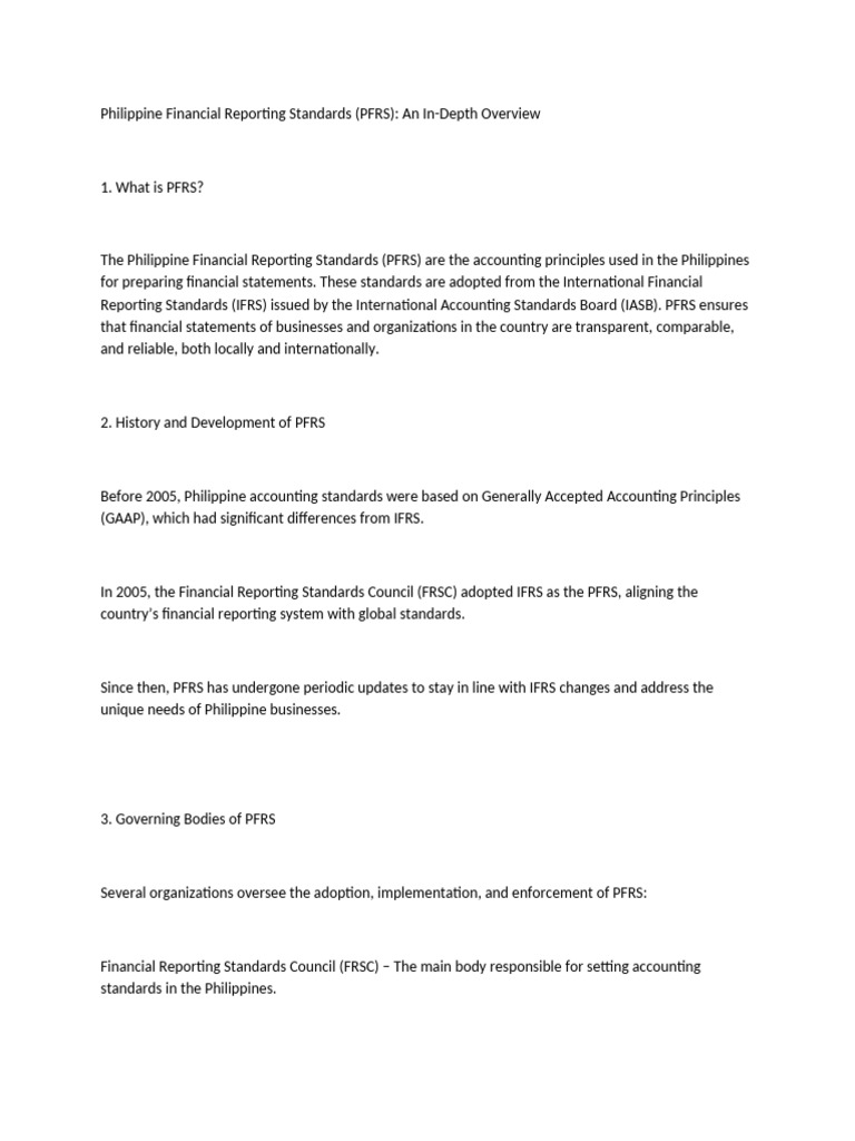 Philippine Fina Rep Standard-WPS Office | PDF | International Financial ...