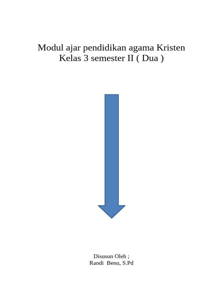 MA PAK Dan BP Berdiferensiasi Kelas 3 S2 | PDF