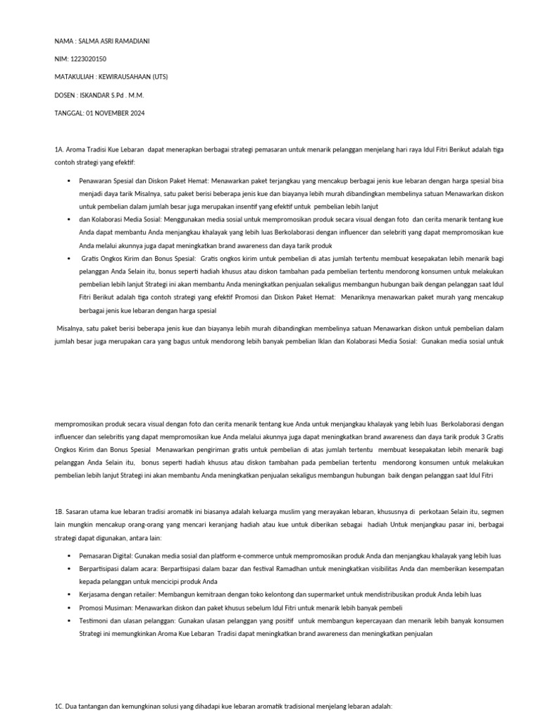 SALMA ASRI RAMADIANI_1223020150_UTS KWU | PDF