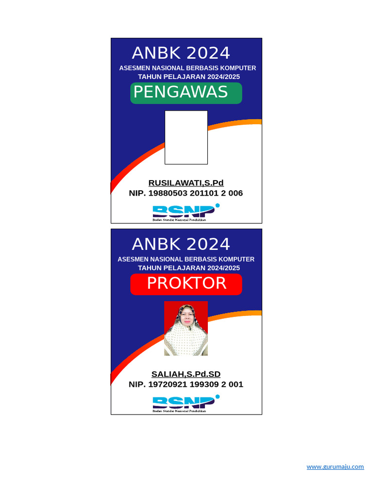 ID Card Anbk 2024 | PDF
