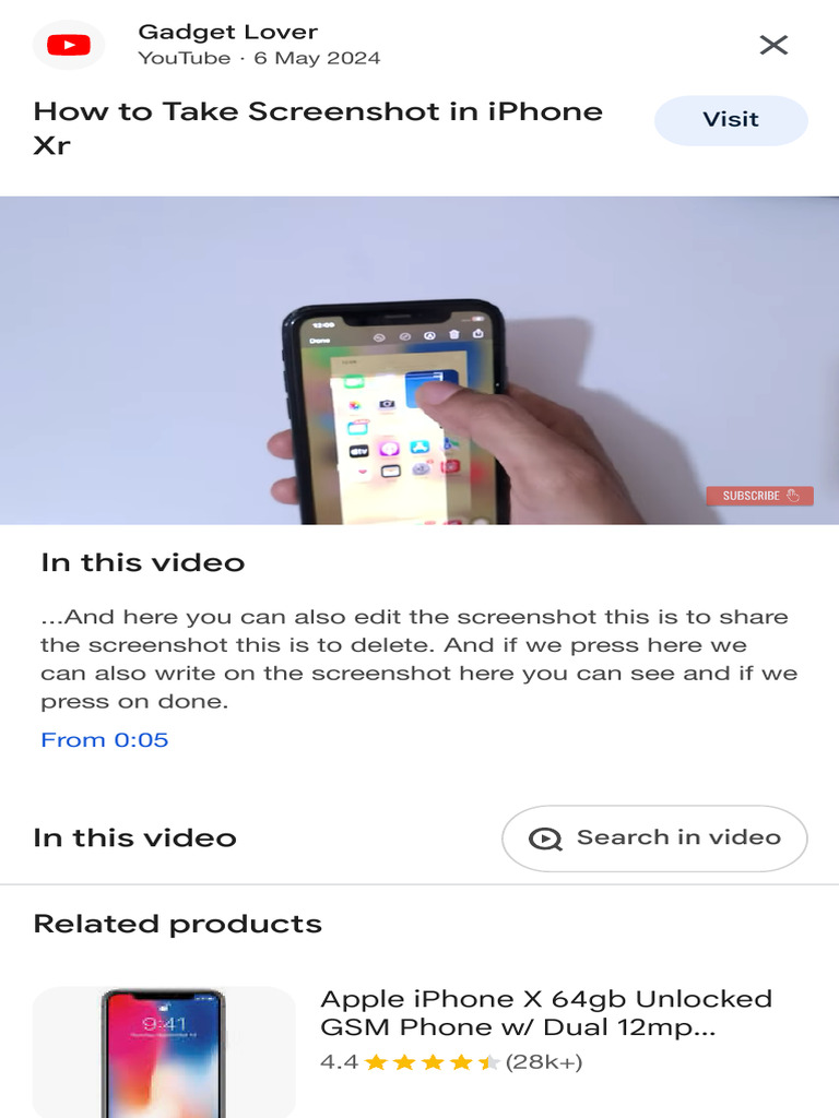 How to Screenshot on iPhone XR | PDF