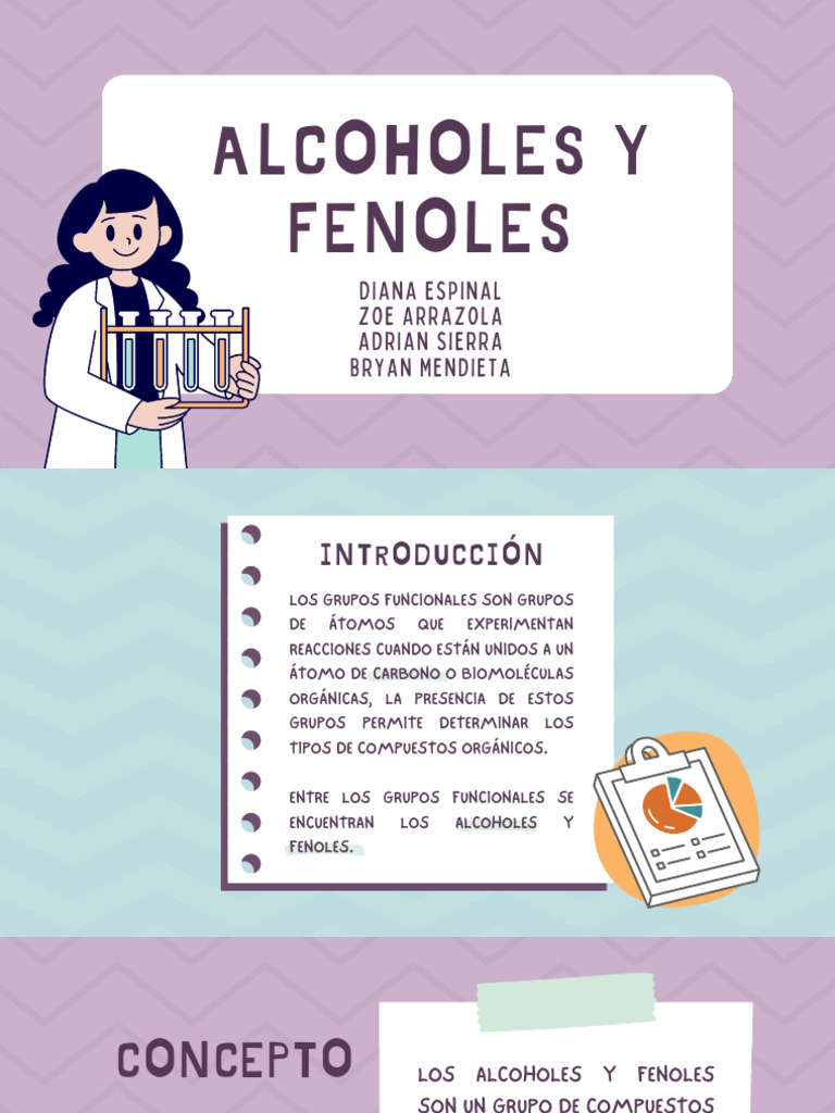 Alcoholes y Fenoles | PDF | Compuestos orgánicos | Química