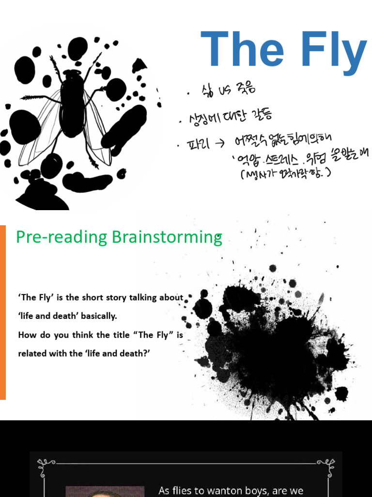 Exploring Life and Death in "The Fly" | PDF