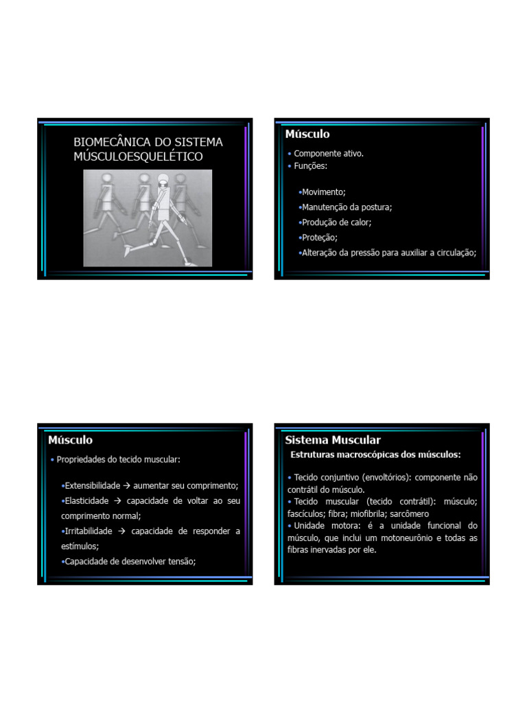 Biomecânica do Sistema Musculoesquelético | PDF | Músculo | Tecido macio