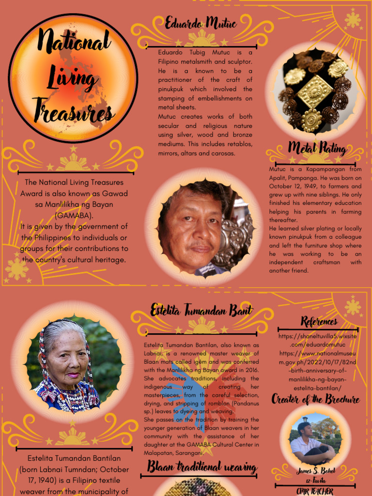National Living Treasures Pdf Pdf Philippines