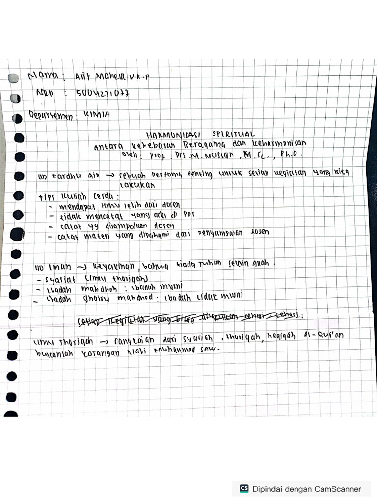 Resume Kuliah Umum | PDF