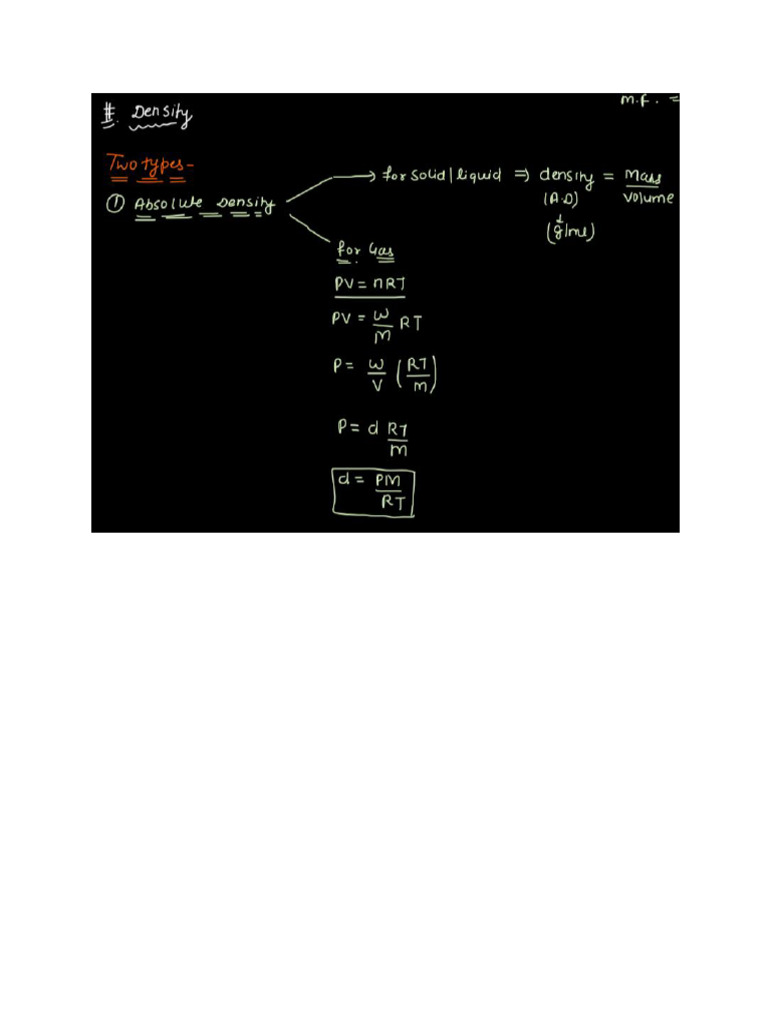 Mole Concept L04 | PDF