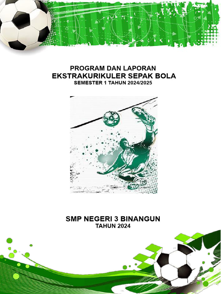 Program Dan Laporan Ekstrakurikuler Sepak Bola | PDF