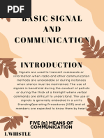 Military Hand Signals | PDF | Warfare | Military Science