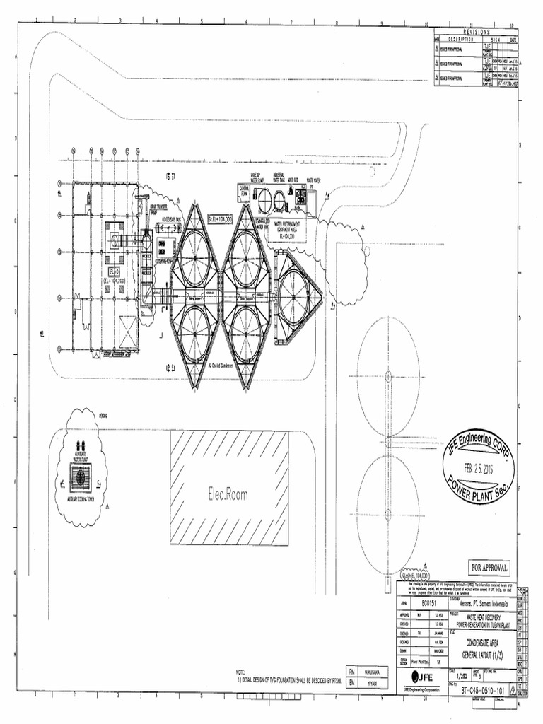 BT-C45-D510-101_CONDENSATE AREA GENERAL LAYOUT (1ü^3)-R02 | PDF