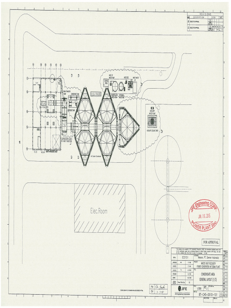 BT-C45-D510-101 - CONDENSATE AREA GENERAL LAYOUT (1ü 3) - R01 | PDF