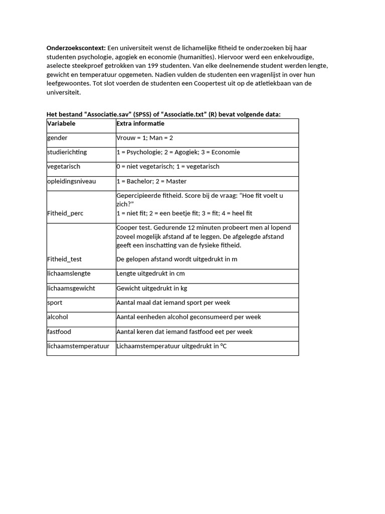 WPO 2 Oplossingen SPSS Les | PDF