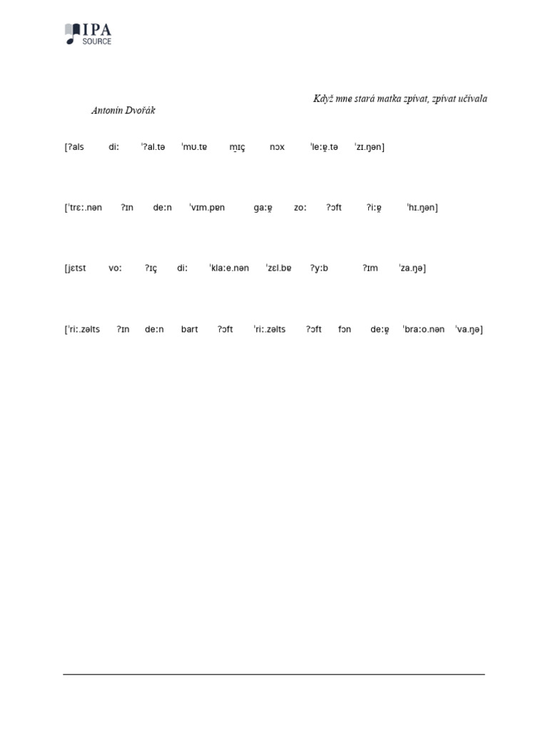 Songs My Mother Taught Me IPA | PDF