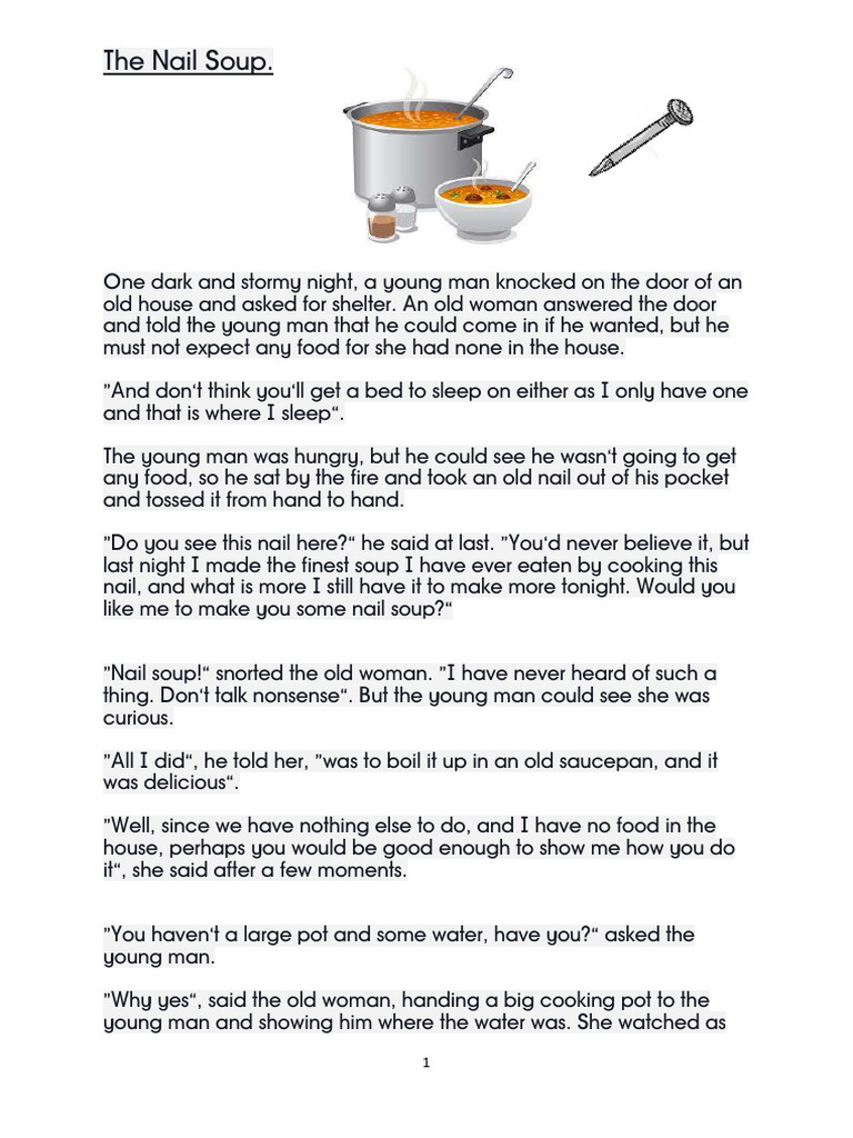 The Nail Soup | PDF