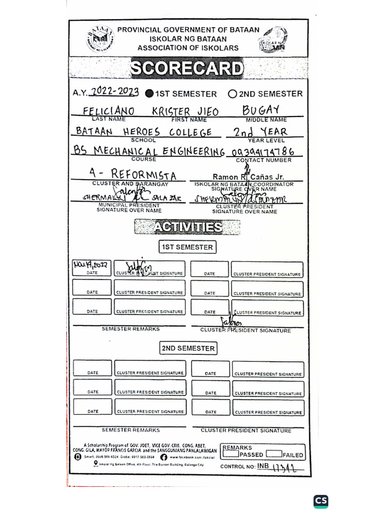 Scorecard | PDF